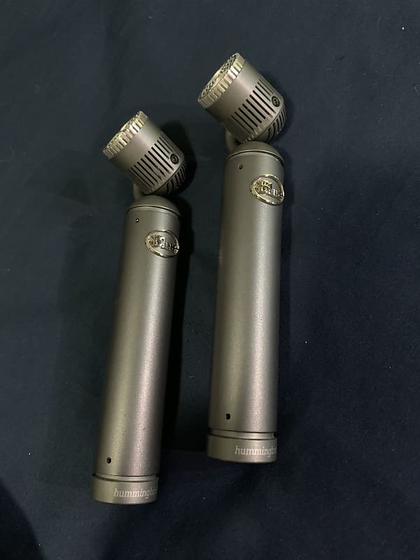 Blue Hummingbird Microphone PAIR - Free Shipping! | Reverb