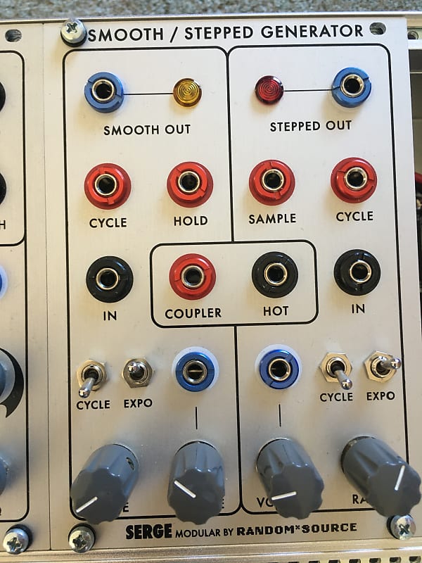 Random*Source Serge Smooth / Stepped Generator (SSG) | Reverb