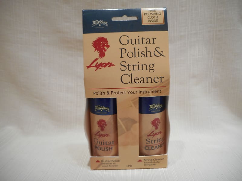 New Package Washburn Lyon Guitar Juice Kit Polish, String | Reverb UK