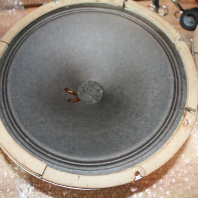 1940's General Electric 10" Speaker Pair, Original 8 Ohm | Reverb