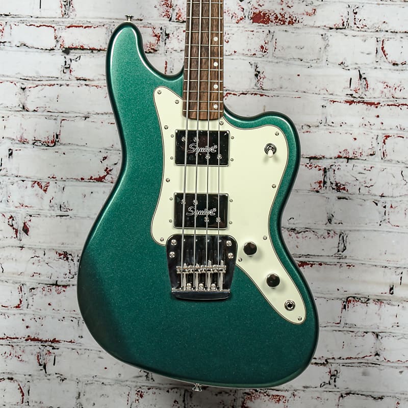 Squier - Rascal - Solid Body Electric Bass Guitar - Green - | Reverb