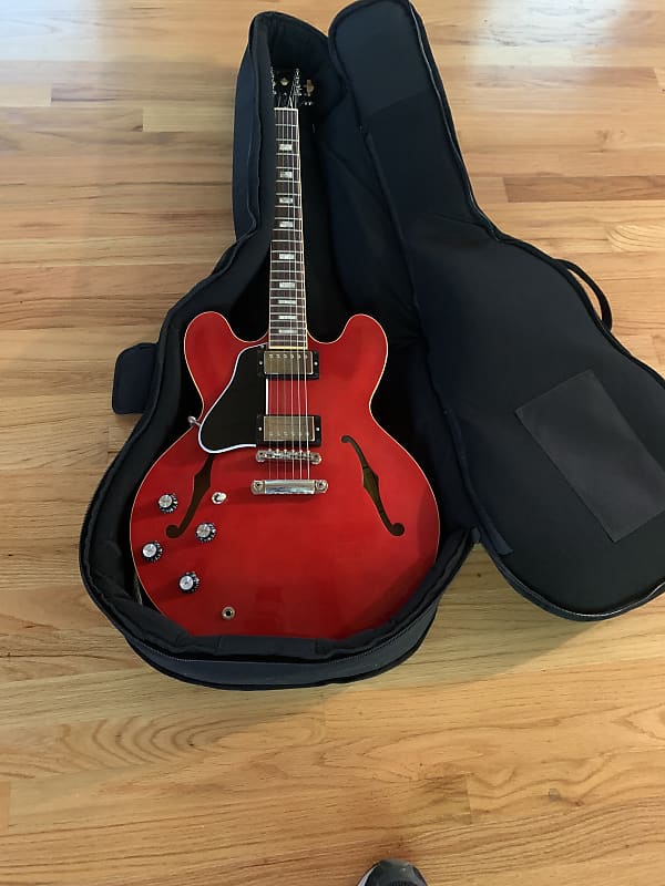 Gibson ES-335 Block Left-Handed 2018 - Present - Figured | Reverb