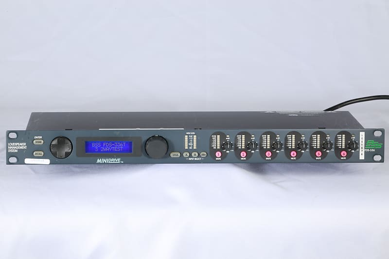 BSS FDS-336 Loudspeaker Management System MINIDRIVE | Reverb