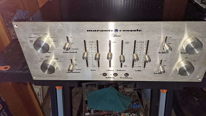 Marantz 33 Early 70's Silver /Woodgrain | Reverb
