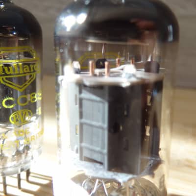 Perfect super rare 1963 MULLARD ecc83 12AX7 matched pair | Reverb