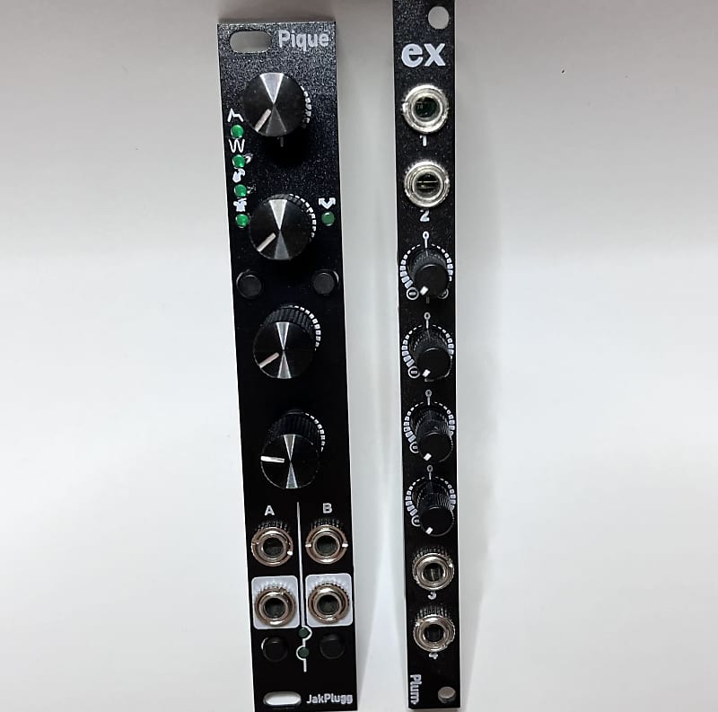 Mutable Instruments uPeaks - Black 4hp version of Mutable | Reverb