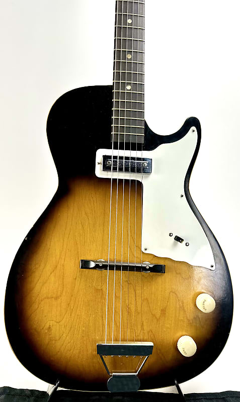 Harmony H-45 Thinline Hollow Body Electric Guitar | Reverb