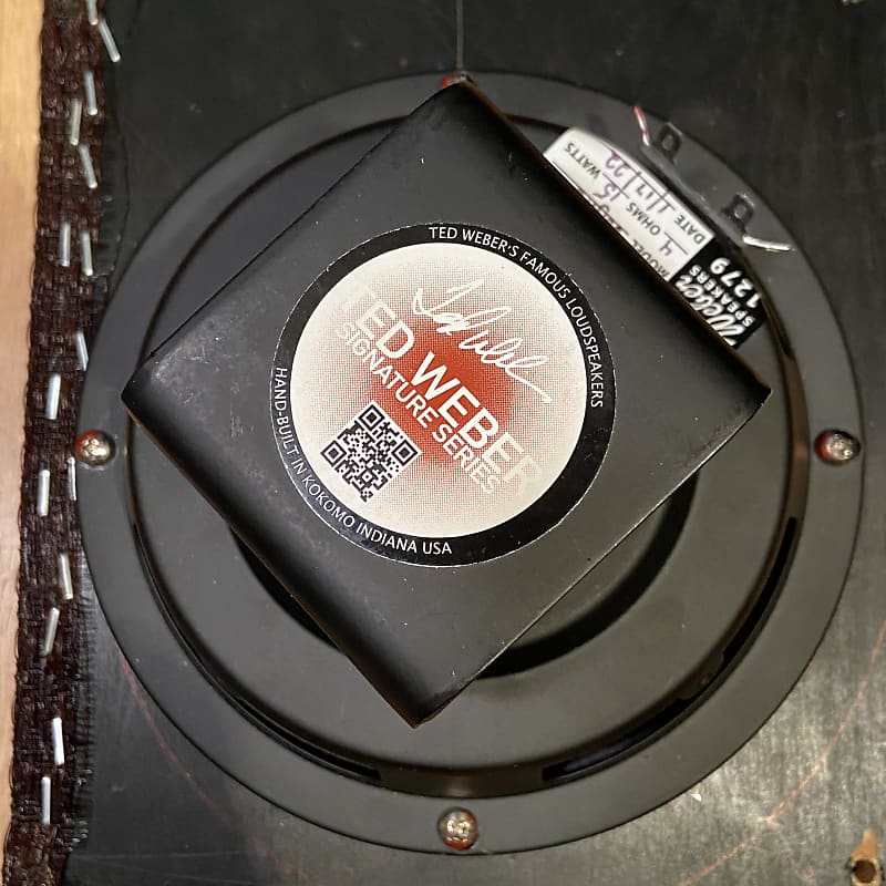 Ted Weber 6" Signature Speaker, Baffle & Grill Cloth (Champ | Reverb