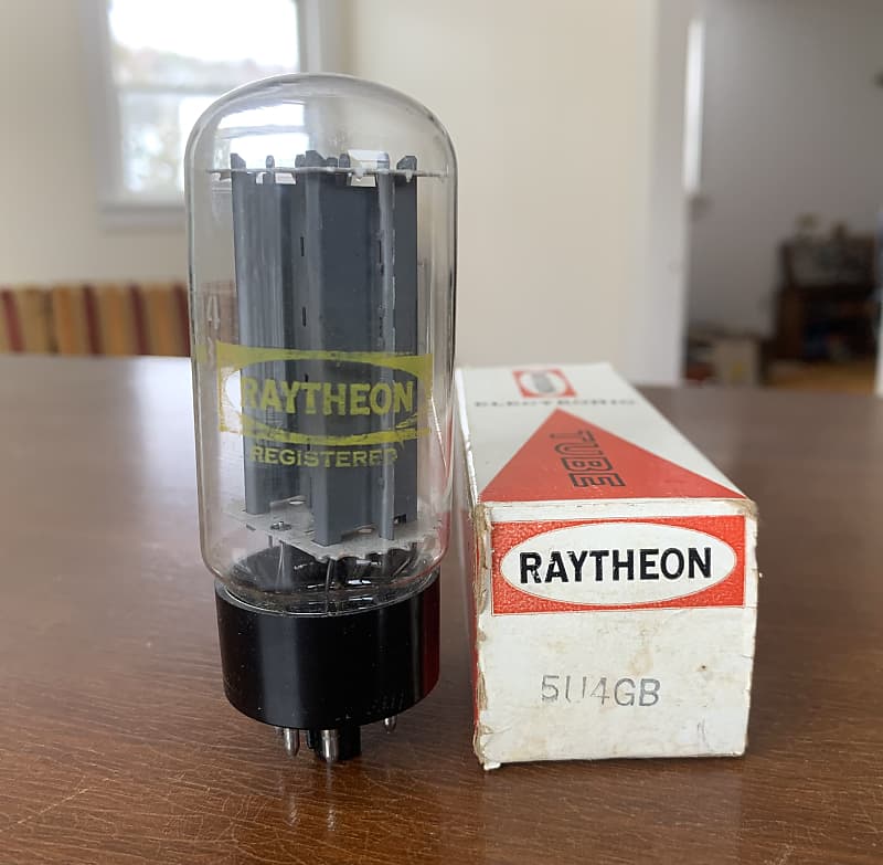 NOS 1960s Raytheon 5U4GB Tested | Reverb