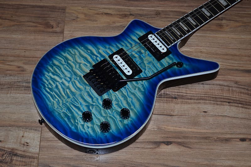 Dean Cadi Select Quilt Top Floyd 2020 Ocean Burst | Reverb