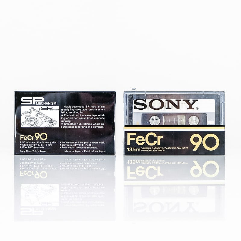 Sony FeCr 90 Cassette 1978 | Reverb