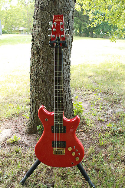 1984 Westone Thunder 1-A in Red | Reverb