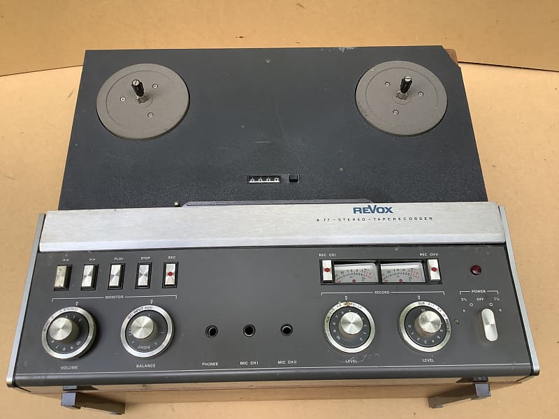 Revox A 77 A77 tape recorder analog reel to reel vintage | Reverb