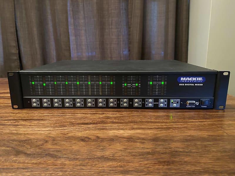 Mackie DX8 8-Channel Digital Matrix Mixer 2003 - 2004 - Black | Reverb