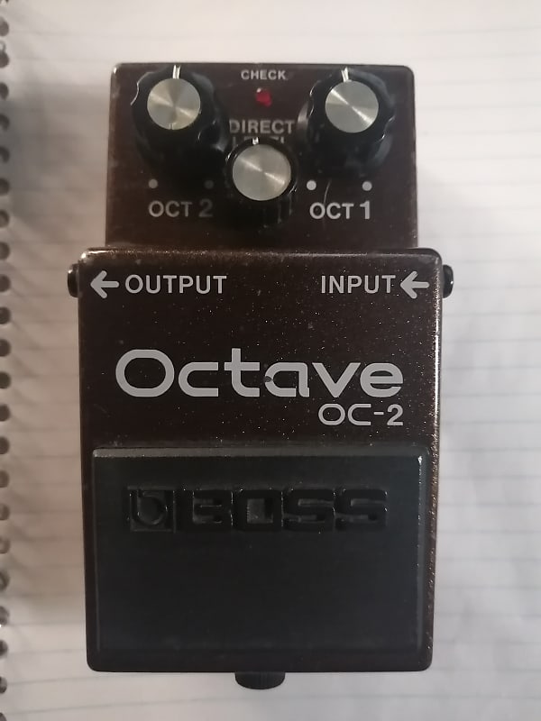 Boss OC 2 Octaver mid 90s - Brown | Reverb