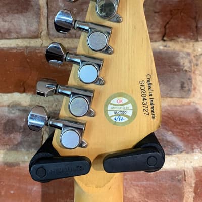 Squier Showmaster Electric Guitar Metallic Black | Reverb