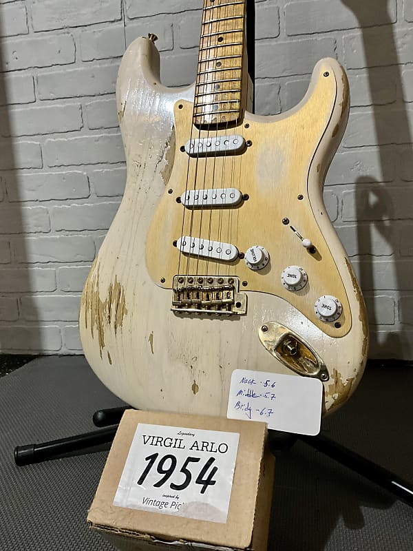 Fender Custom Shop Heavy Relic Stratocaster NAMM Virgil Arlo | Reverb