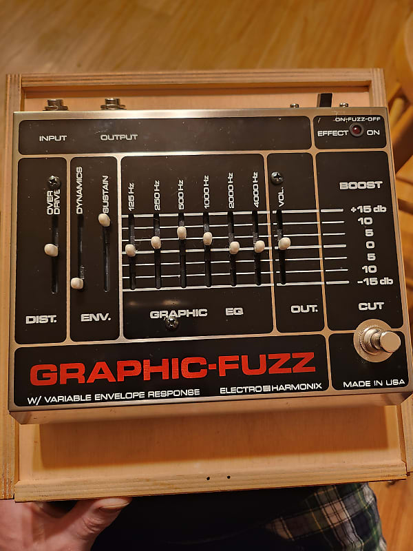 Electro-Harmonix (EHX) Graphic Fuzz (Made in USA/USED) | Reverb