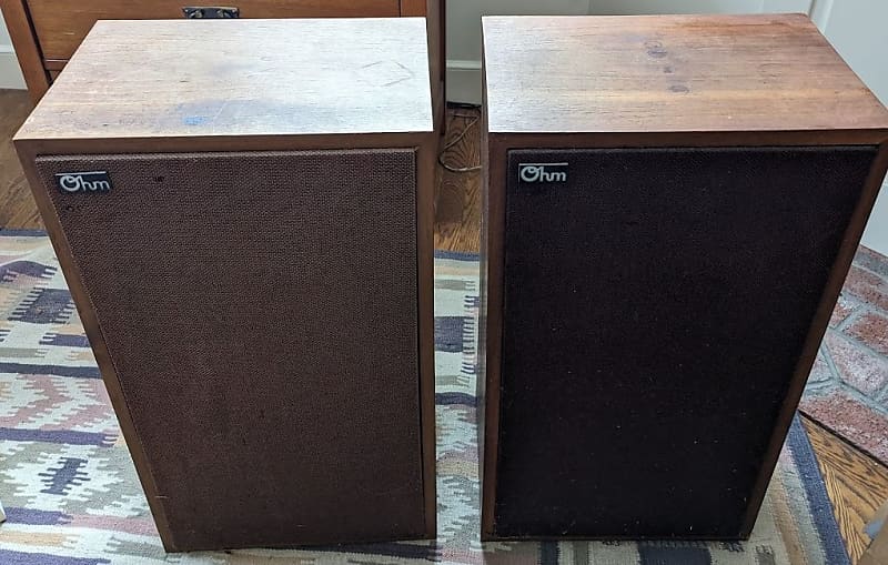 A Pair of Ohm Model C Speakers | Reverb