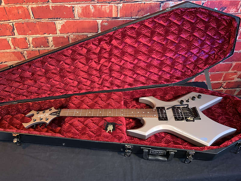 BC Rich Warlock Platinum Pro Series w/ Coffin Case MIK | Reverb