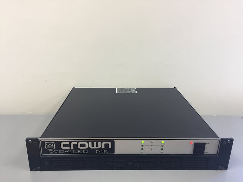 Crown Com-Tech 210 Power Amplifier PRO * 150W RMS @ 4 ohm | Reverb