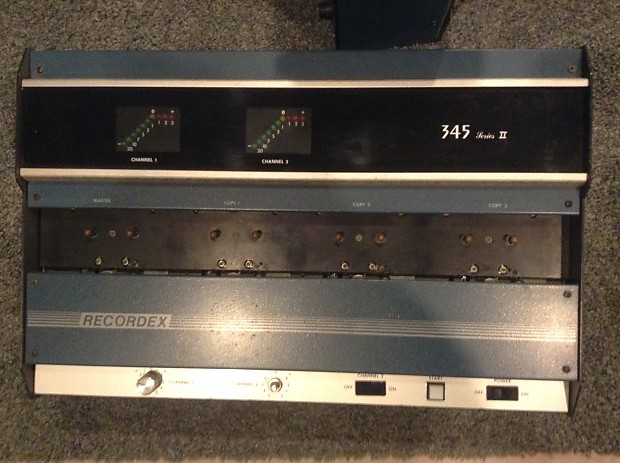 Recordex 345 retro cassette duplicators | Reverb
