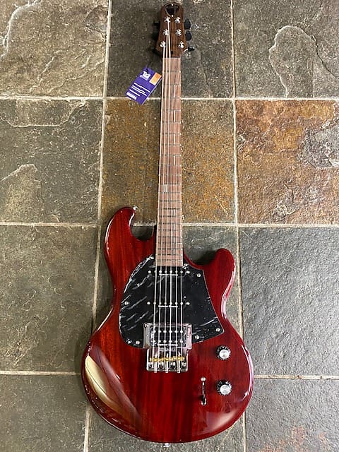 Shergold Masquerader SM02-SD - Thru Cherry | Reverb UK