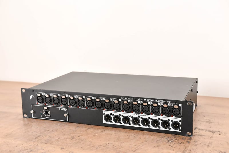 Soundcraft Mini Stagebox 16R Cat 5 16-CH Digital Stage Box w/ | Reverb