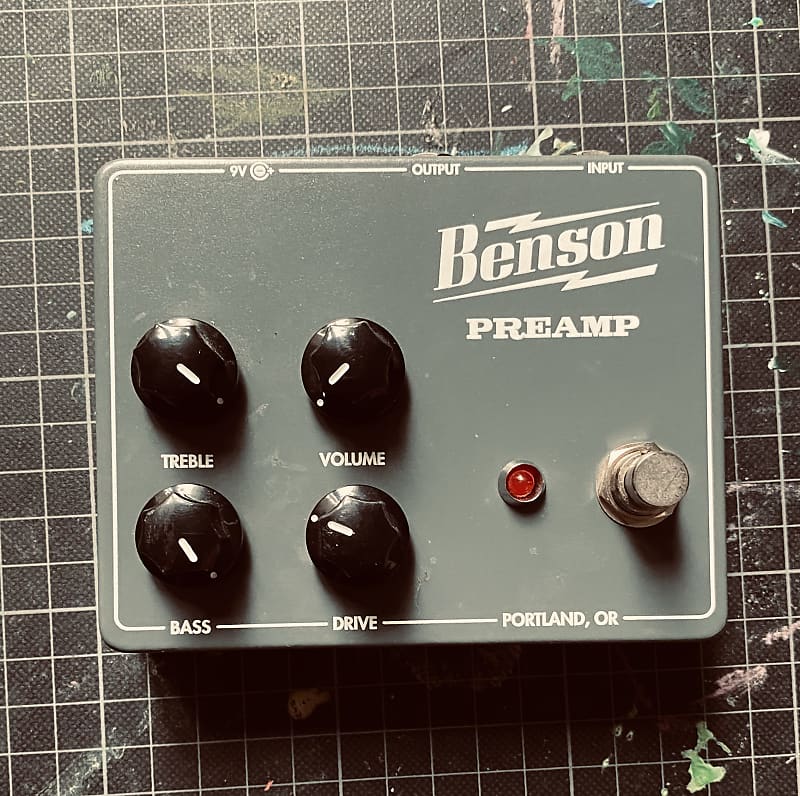 Benson Amps | Preamp | Grey | Reverb