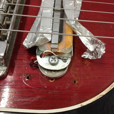 Teisco V2 pickups set 1968 Chrome | Reverb