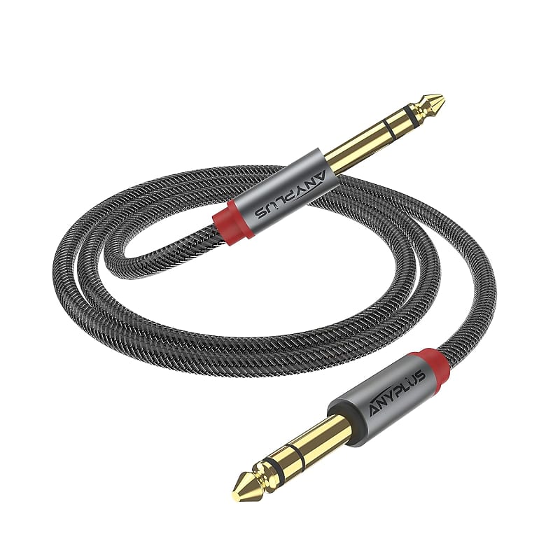1/4 inch Guitar Instrument Cable 3.3ft/ 1m-2pack 6.35mm Male | Reverb