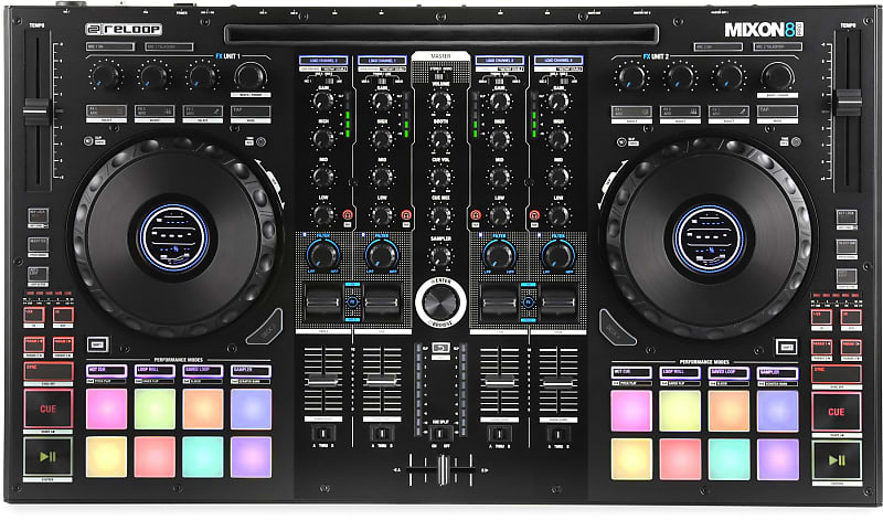 Reloop Mixon 8 Pro 4-channel DJ Controller (Mixon8Prod7) | Reverb