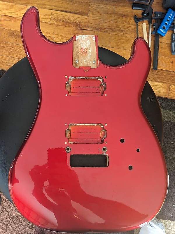 Kramer Focus 2000 Body 80's - Candy Apple Red | Reverb