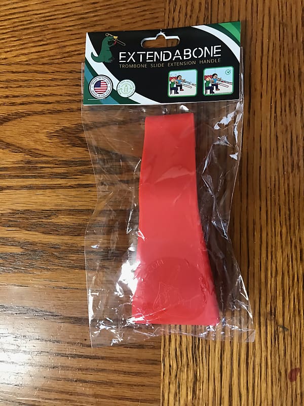 Extendabone Trombone slide extension handle Red | Reverb
