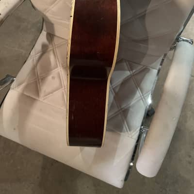 Silvertone Acoustic Project Husk 1950s-60s Burst | Reverb