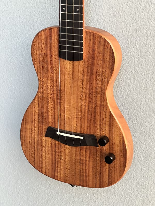 Kala Solid Body Acacia Electric Tenor Ukulele - Satin | Reverb