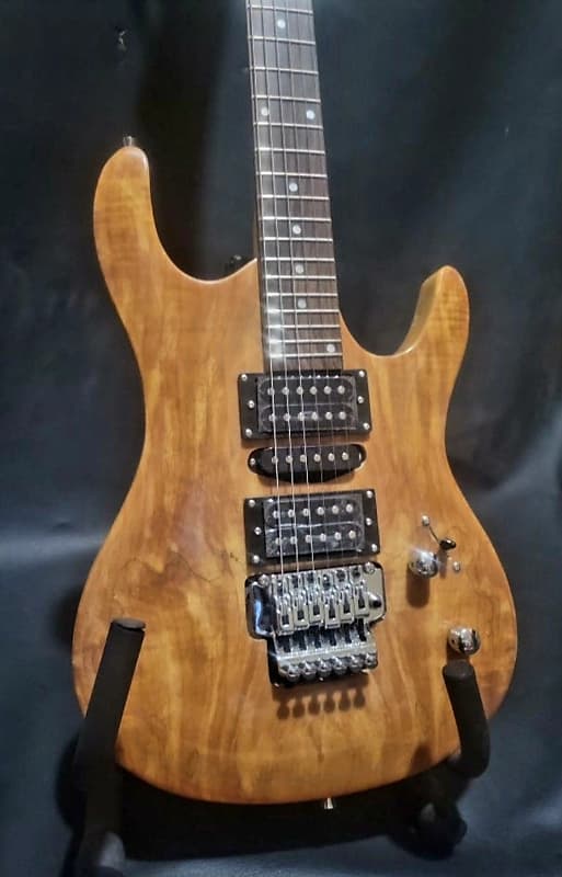 Gitano Electric Guitar Spalted Maple Top | Reverb