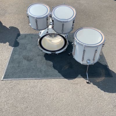 Premier Resonator 4-Piece Drum Kit in Piano White Lacquer | Reverb