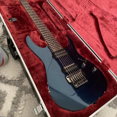Ibanez Prestige RG1527 7-string Royal Blue, w/ Dimarzio | Reverb
