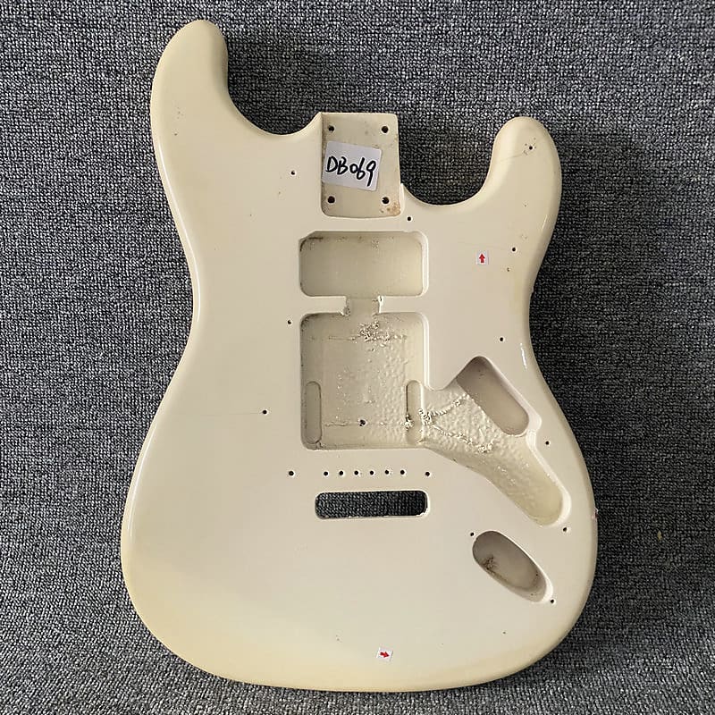 Cream Stratocaster Strat Style Guitar Body | Reverb