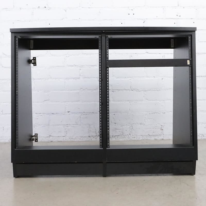 Argosy Spire 7142 2-Bay 14U 14-Space Credenza Slanted Studio | Reverb