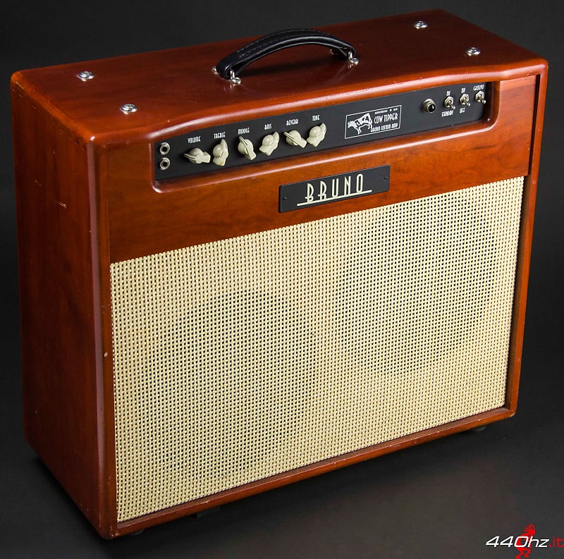 Tony Bruno Custom Amps Cow Tipper 45 2x12 Combo Custom Cherry | Reverb