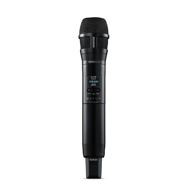 Shure SLXD2/N8CB-J52 SLXD2 Handheld Transmitter With Nexadyne | Reverb