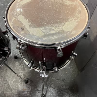 PDP X7 Series 7-Piece Drum Set w/ Hardware, Pink to Black | Reverb