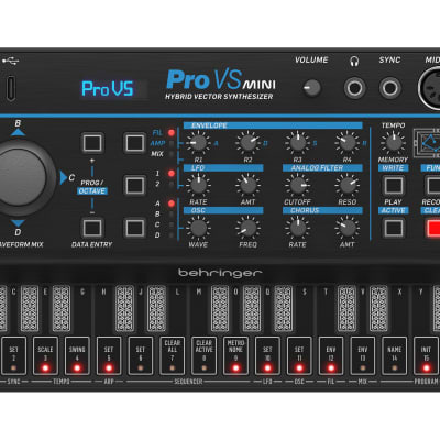 Behringer PRO VS MINI - 4 Voice Vector Synthesizer 2023 | Reverb