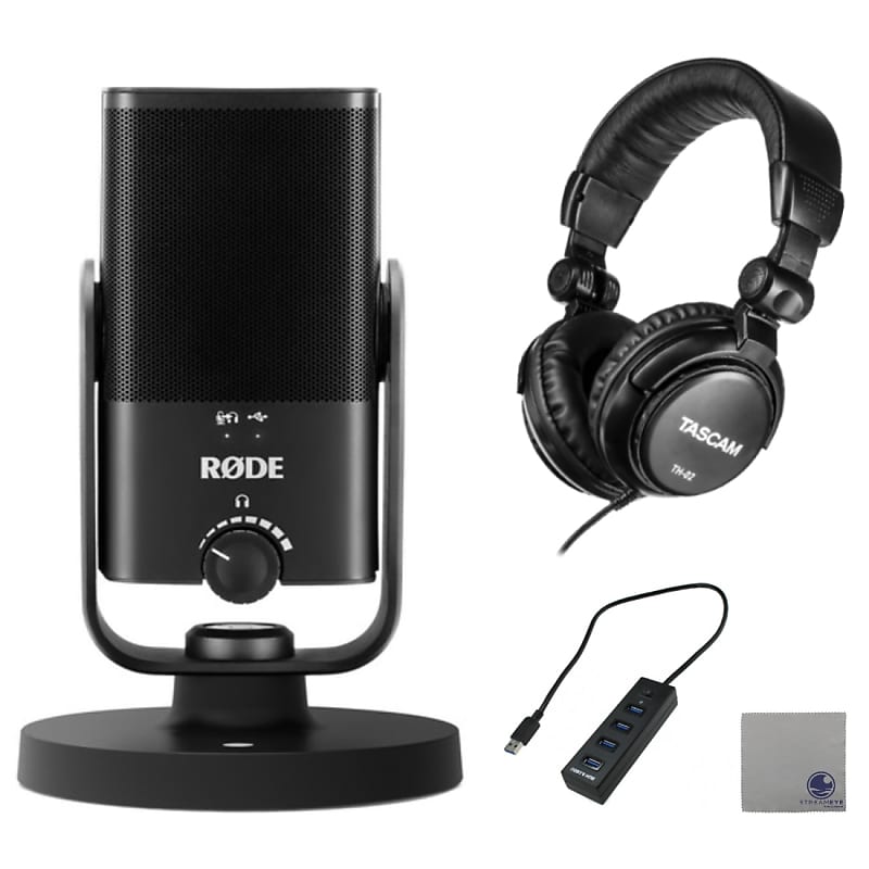 Rode NT-USB Mini USB Microphone Bundle with StreamEye Cans50, | Reverb