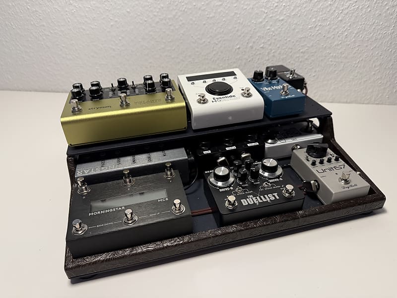 Custom Pedalboard 2025 - Tolex | Reverb