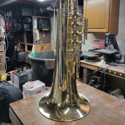 Meinl Weston - 45 SLZ - 5 Rotor - 6/4 F Tuba - Mid 2000's | Reverb