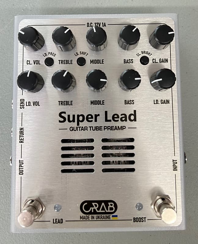 CRAB Super Lead Guitar Tube Preamp Pedal - Made in Ukraine | Reverb