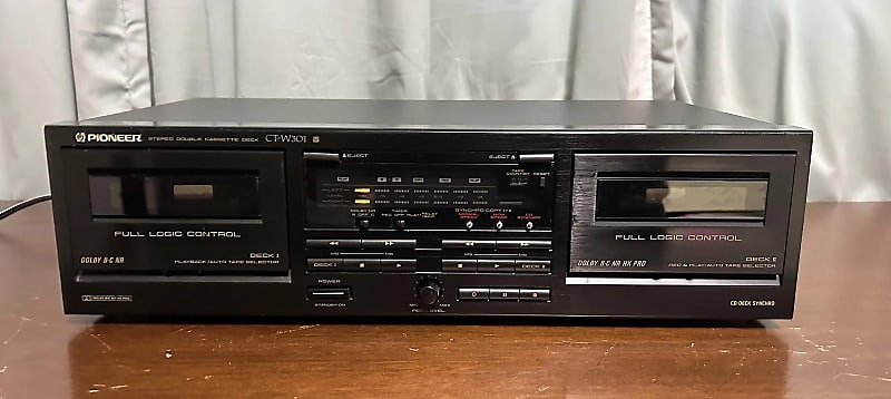 Pioneer CT-W301 High Speed Dual Dubbing Cassette Deck - Dolby | Reverb